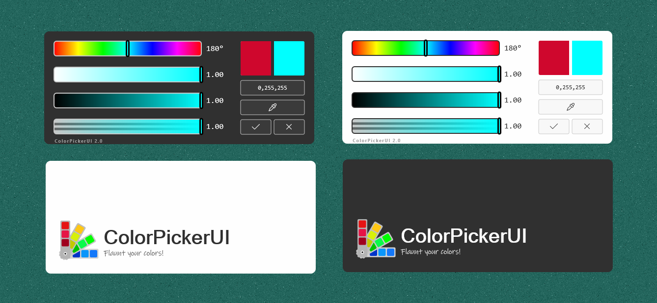 GitHub - deathcrafter/ColorPickerUI: A color picker for Rainmeter skin ...