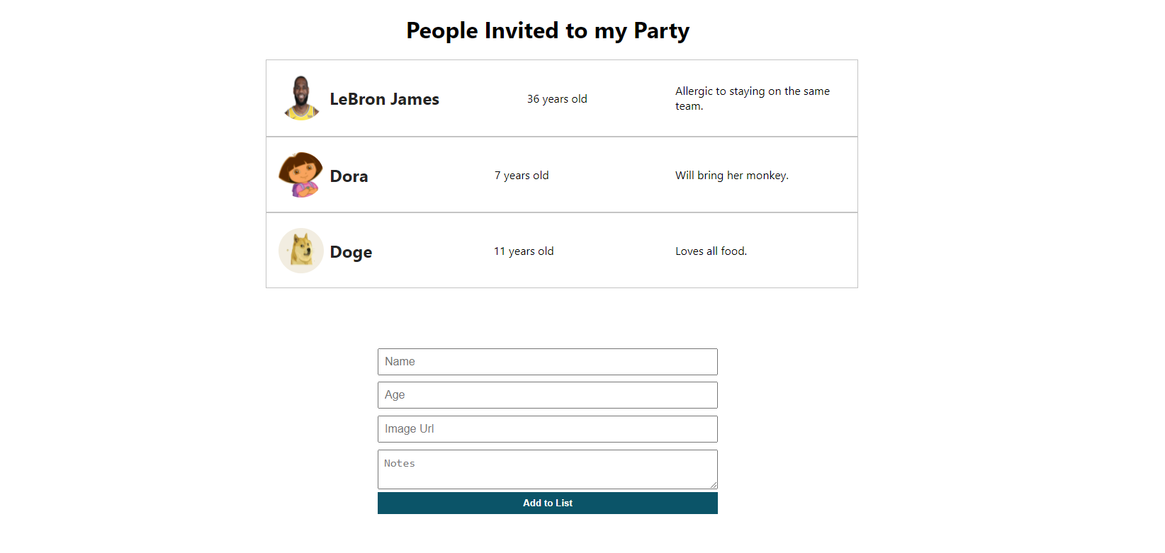 GitHub MeiMeiYS react with typescript invitation list Learning React 