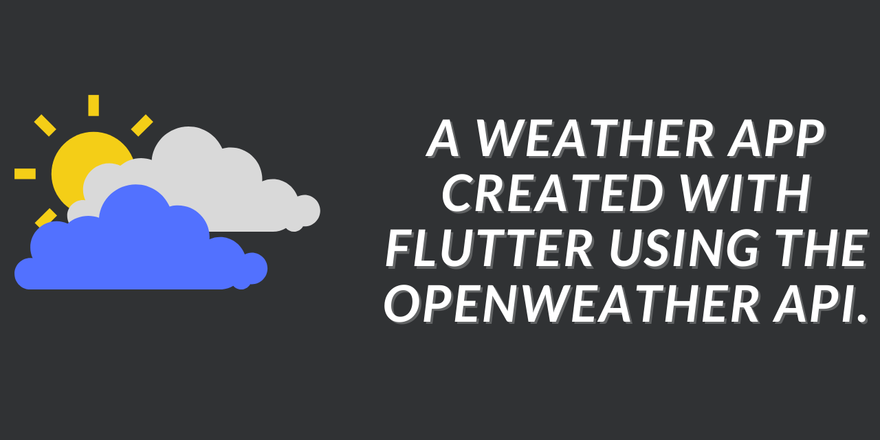 GitHub - koushikcodes2021/weatherApp: A weather app created with Flutter using The OpenWeather API.