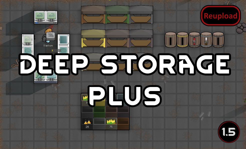 GitHub - emipa606/DeepStoragePlus: Repository for the Rimworld mod named Deep Storage Plus ...