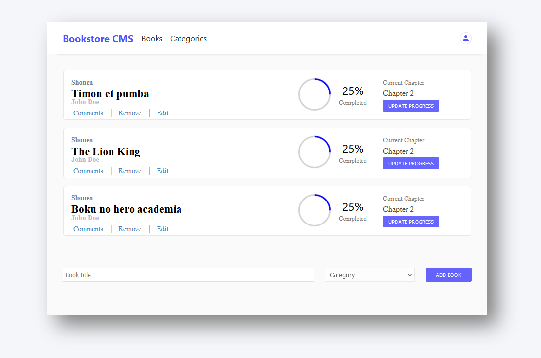 GitHub - m05e5/bookstore