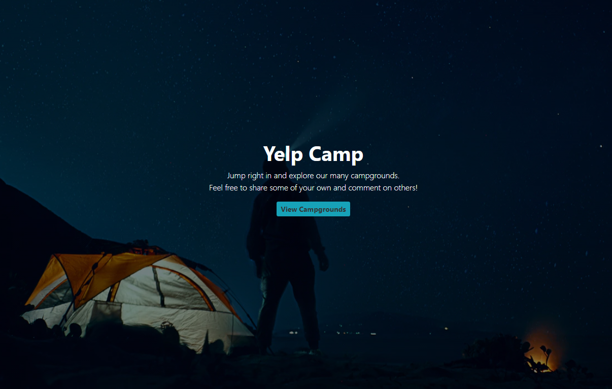 GitHub - carlosmmc/yelp-camp: Yelp style web app for campgrounds