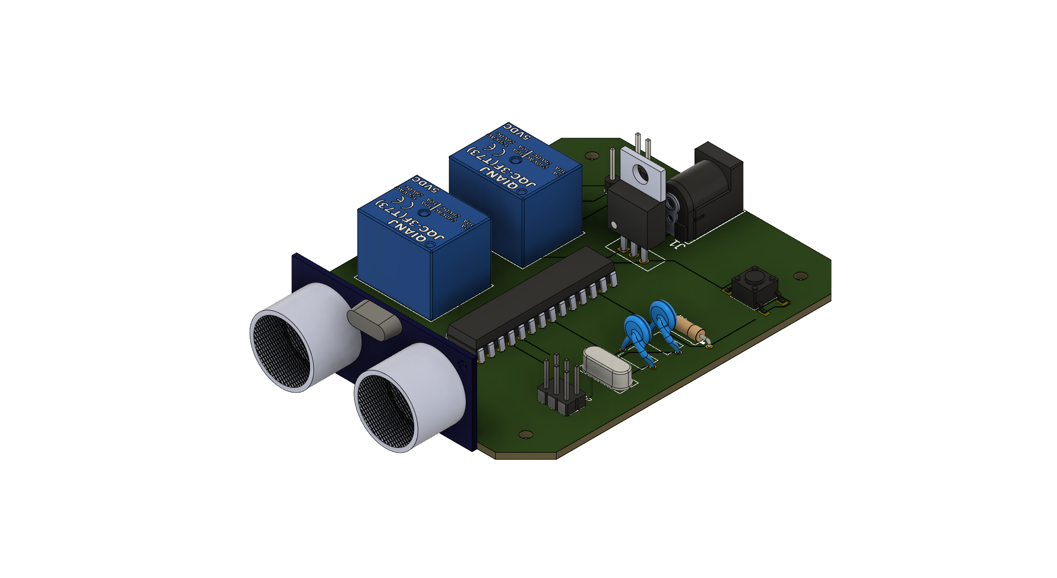 GitHub - BlessedRebuS/Proximity-Light: Sensor Light powered by a ultrasound module (HC-SR04 ...