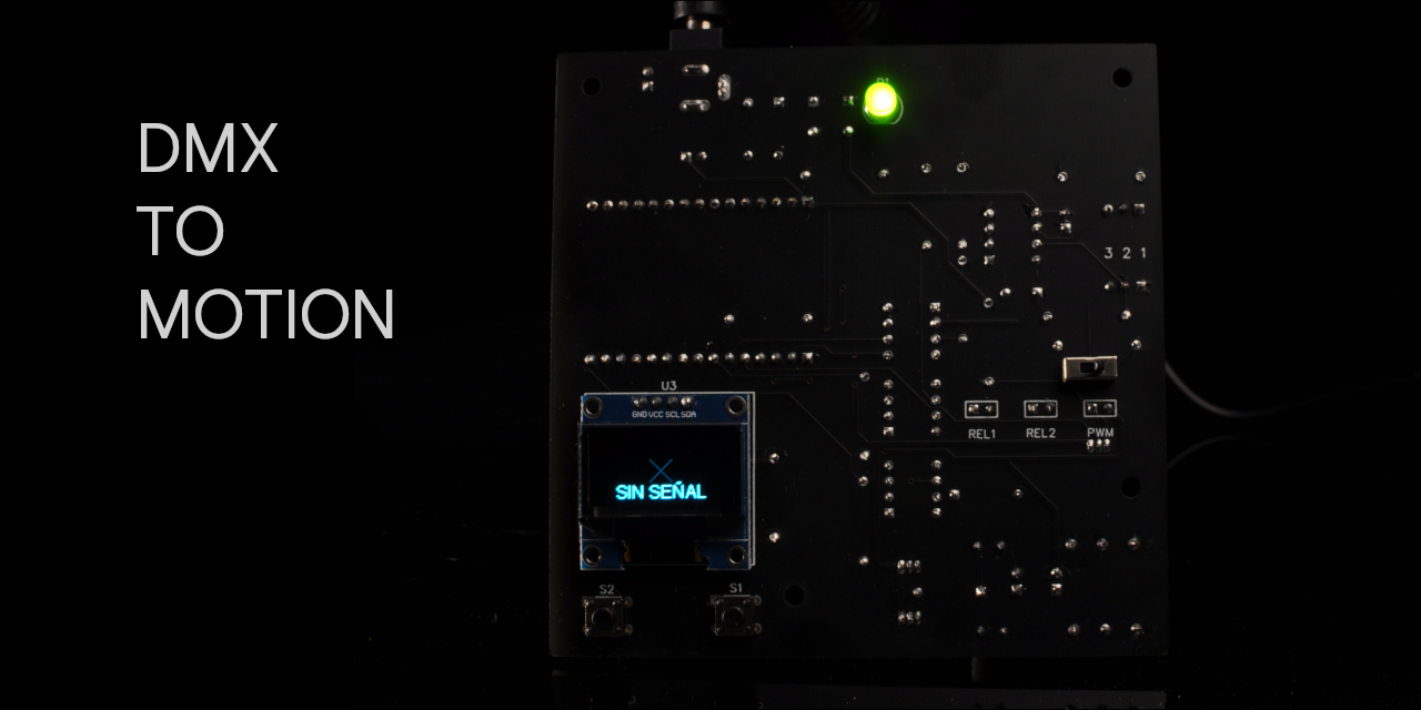 GitHub - dtpisanty/dmx2motion: An open-hardware project to control ...
