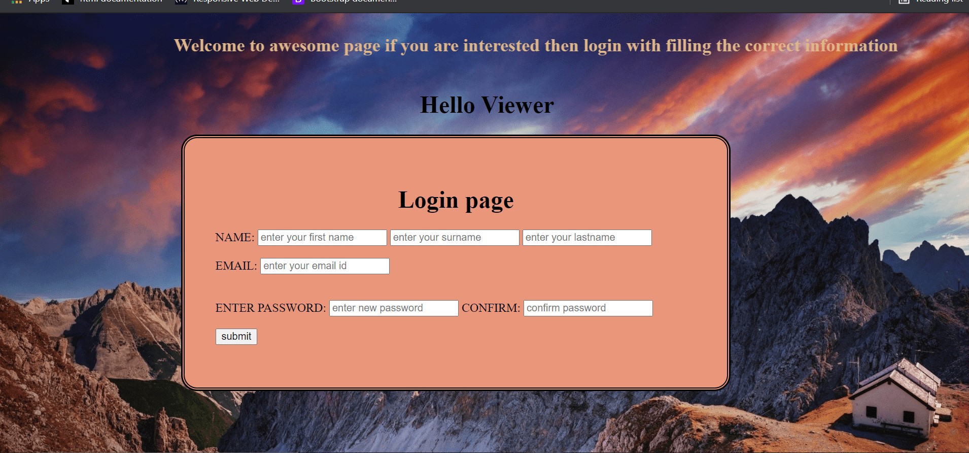 GitHub - nazish713/login-: login page create with thw help of html and css