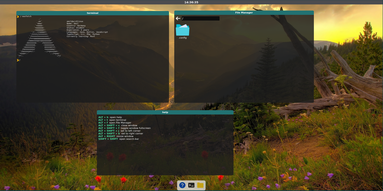 GitHub - Peu77/Portfolio: My personal portfolio in form of a Operating System