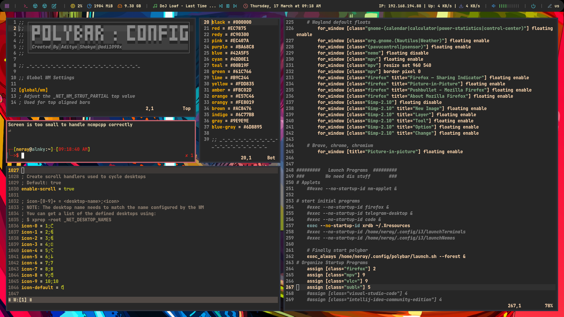 GitHub - vybraan/dotfiles: Keep my dotfiles. This is not any tutorial or somethig like that.
