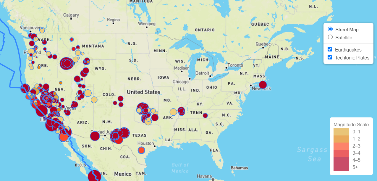 GitHub - speedracer05/leaflet-challenge: A visualization of a USGS earthquake dataset using ...