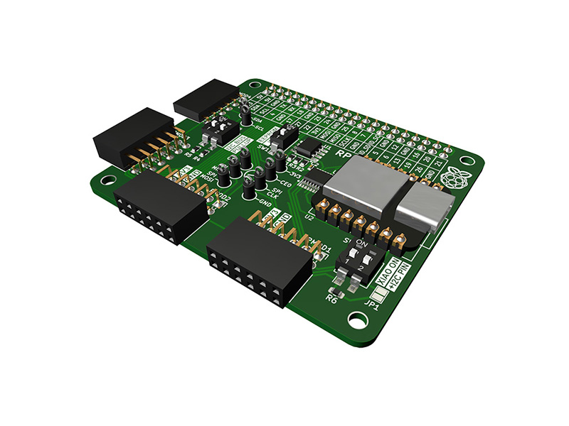 GitHub - fm4dd/pmod2rpi: PMOD adapter interface board for the Raspberry Pi GPIO, adding 4 PMOD ...