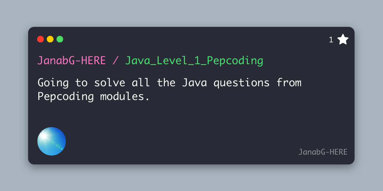 Github Janabg Here 01 Pepcoding Level 1 Basics Of Programming