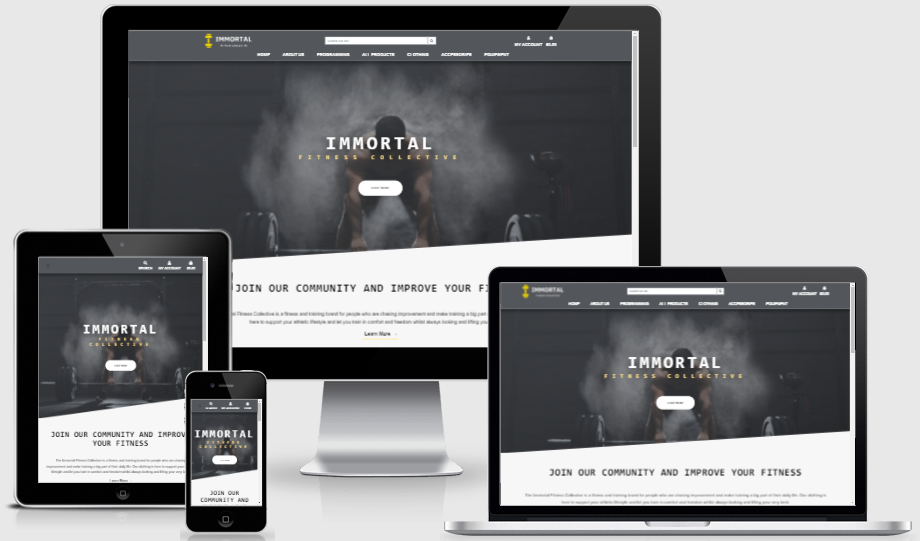 GitHub - RussOakham/Immortal-Fitness-Collective: Full Stack E-commerce ...