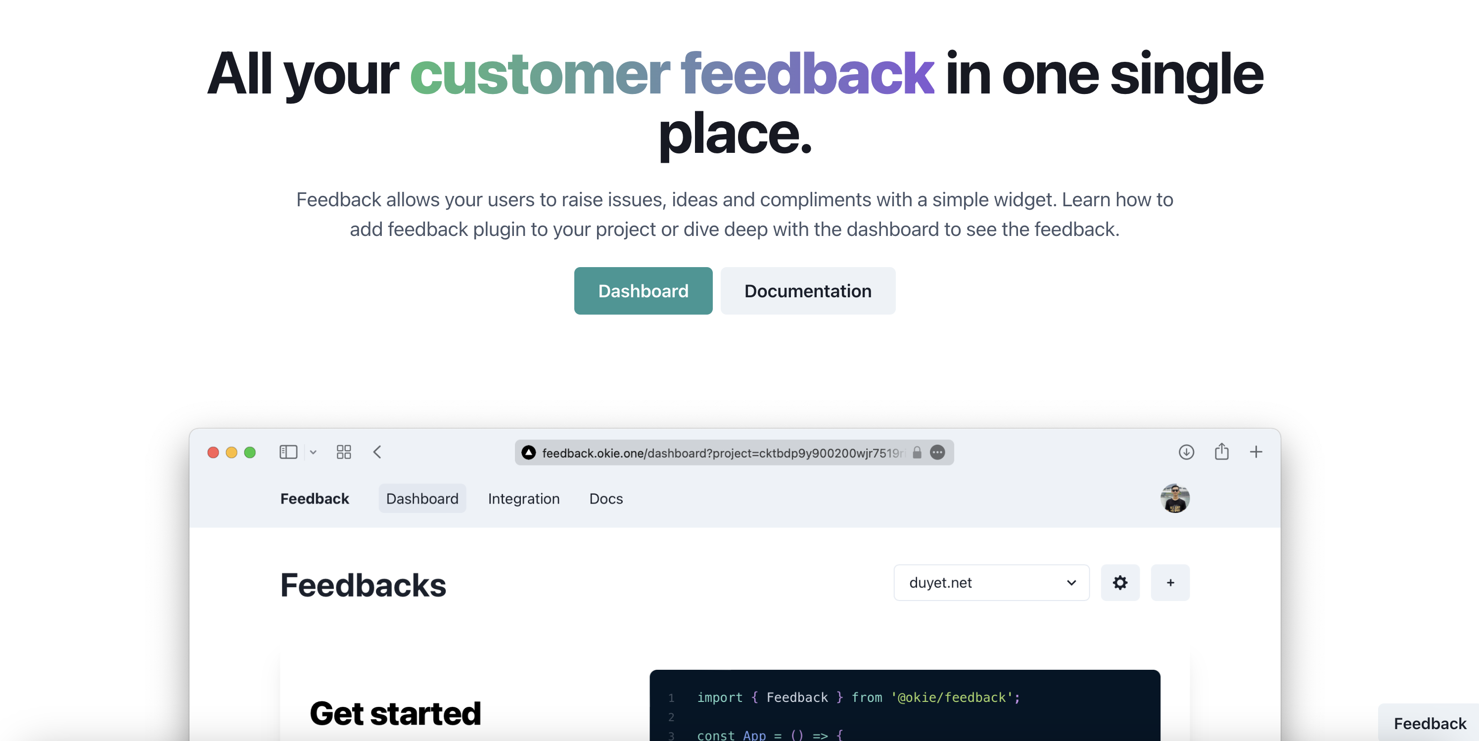 GitHub - duyet/feedback: 🤙Feedback is a platform built with Next.js ...