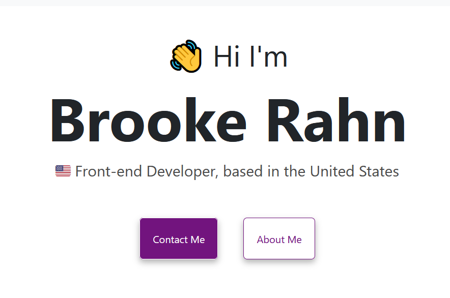 GitHub - be-rahn/shecodes-plus-portfolio: Personal website project for ...