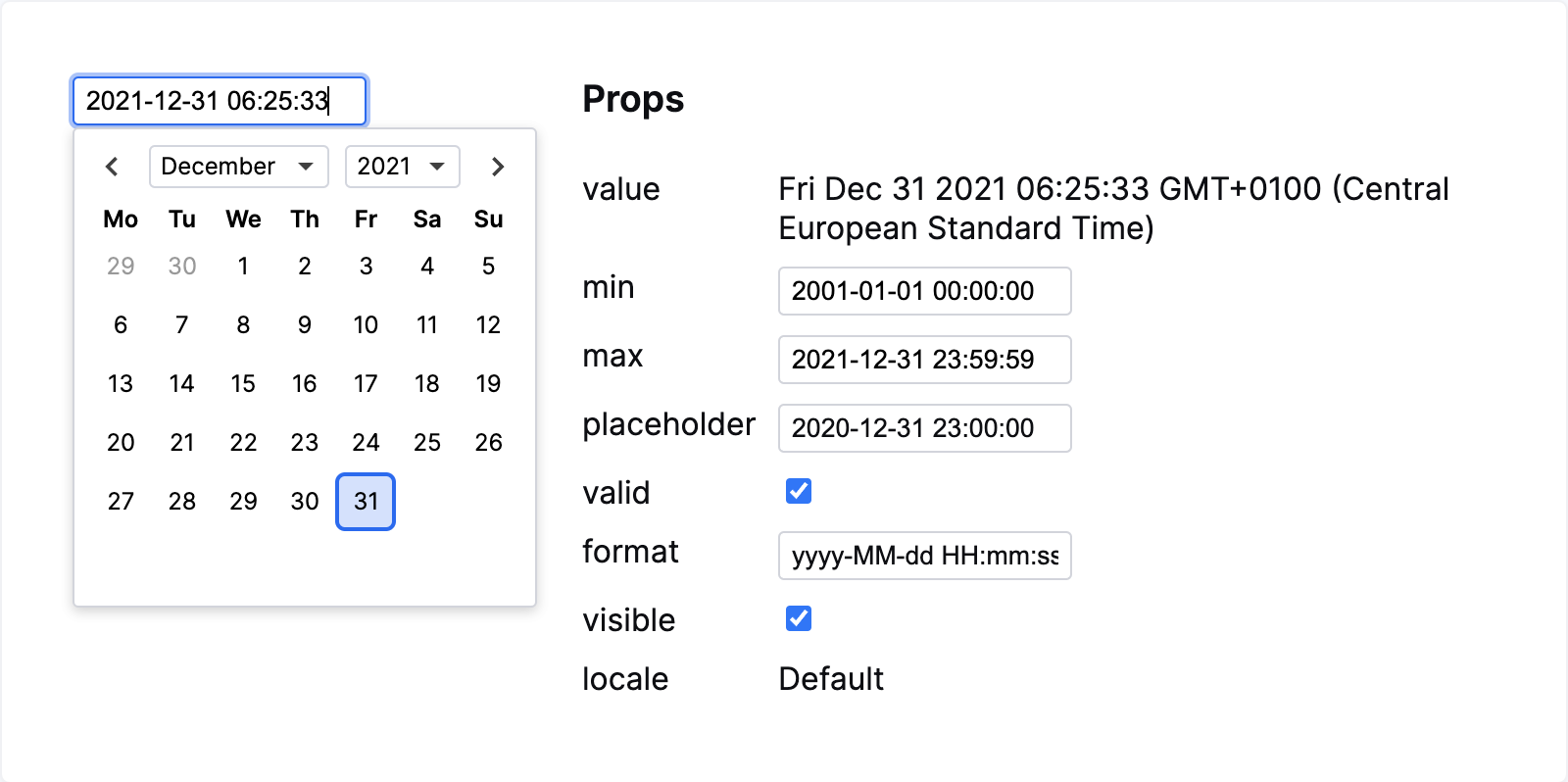 Date time picker GitHub Topics GitHub