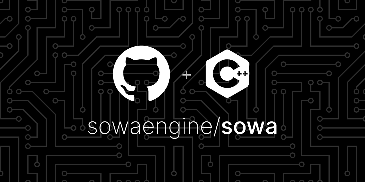 GitHub - sowaengine/sowa: Sowa Engine - 2D game engine
