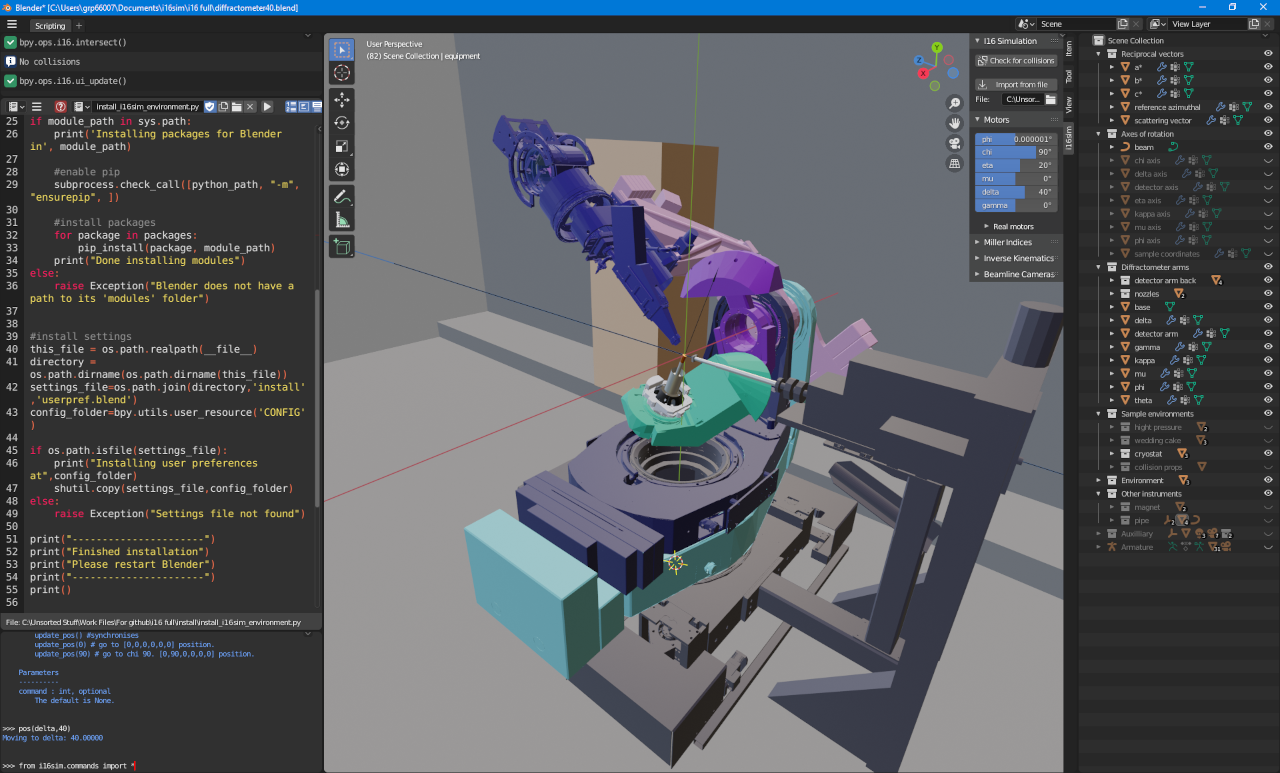 GitHub - DanPorter/i16sim: Simulation package for the i16 6-axis kappa ...