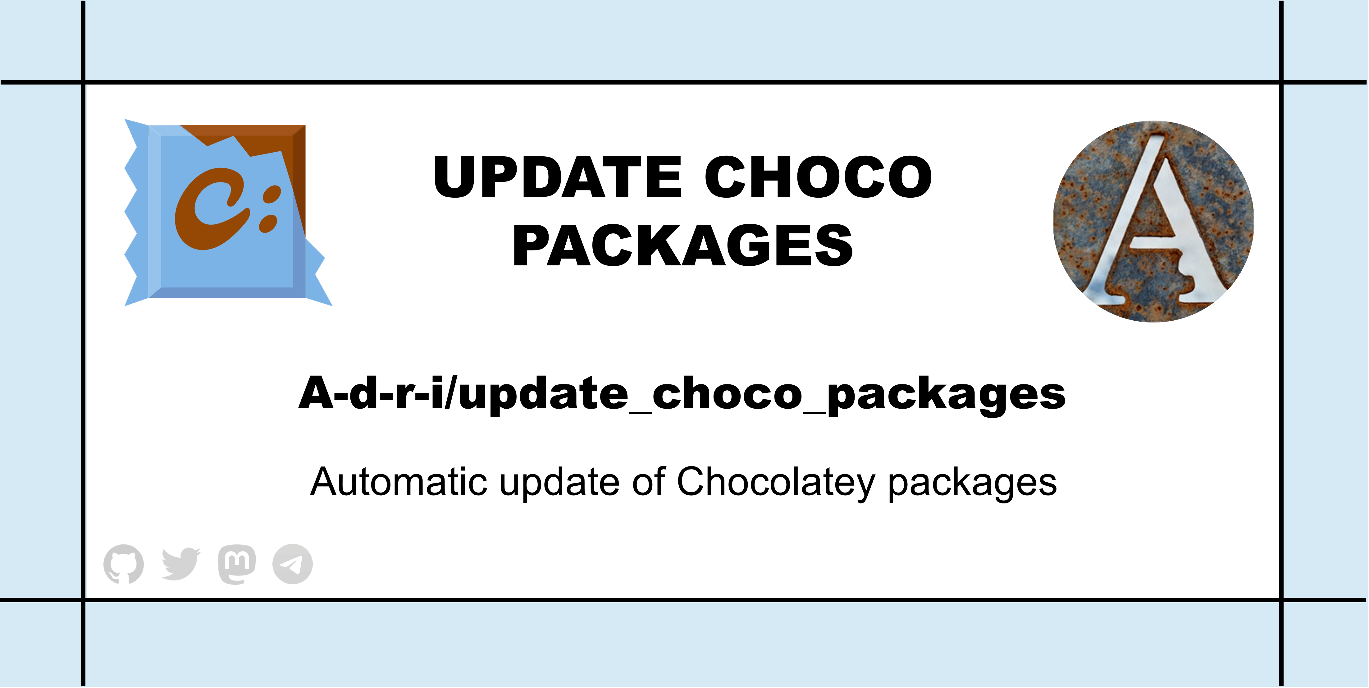 GitHub - A-d-r-i/update_choco_packages: Automatic update of Chocolatey packages