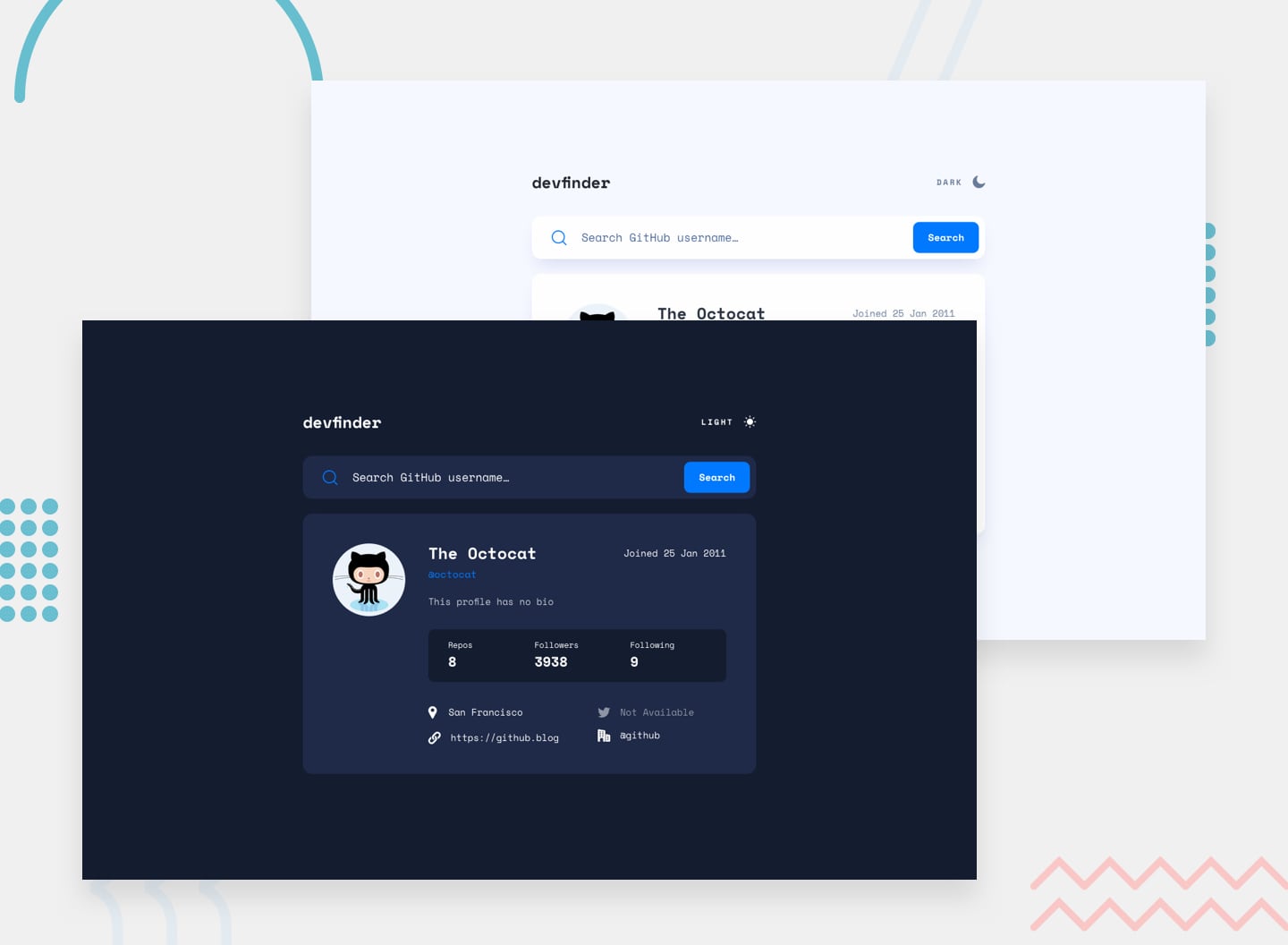 GitHub - hhamza1/fem-github-user-search-app: FEM Challenge - Github ...