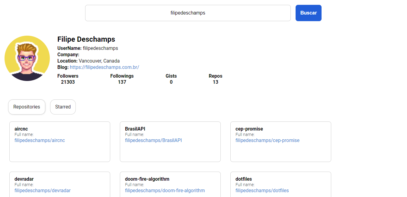 GitHub - lucasrn9/github-app: GitHub profile searcher