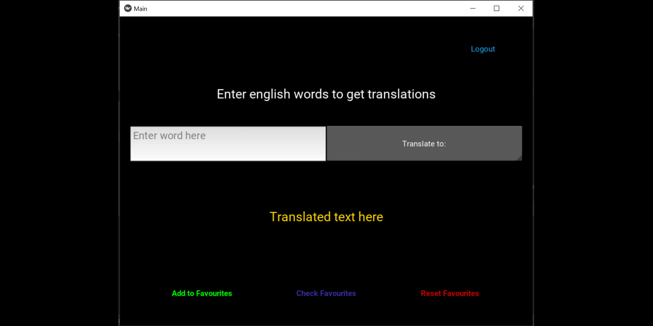 GitHub - RevTpark/Kivy_Mobile_App: Word translator app using kivy framework in python.