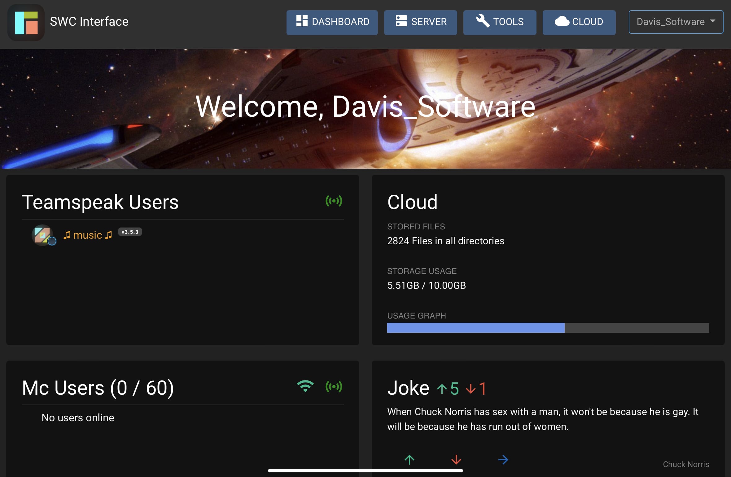 GitHub - Davis-Software/SWC_interface