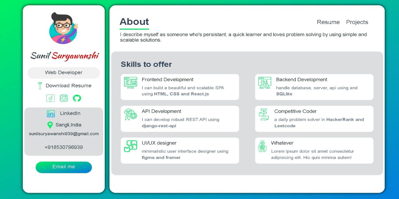 GitHub - sunilsuryawanshi939/My_Portfolio: My portfolio website