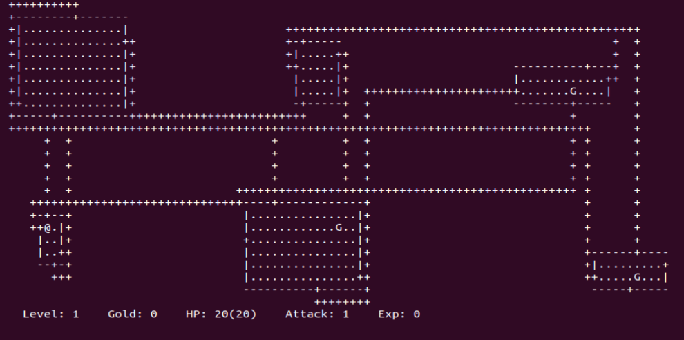 GitHub - mmerah/rogue-rpg: ASCII-style Rogue RPG