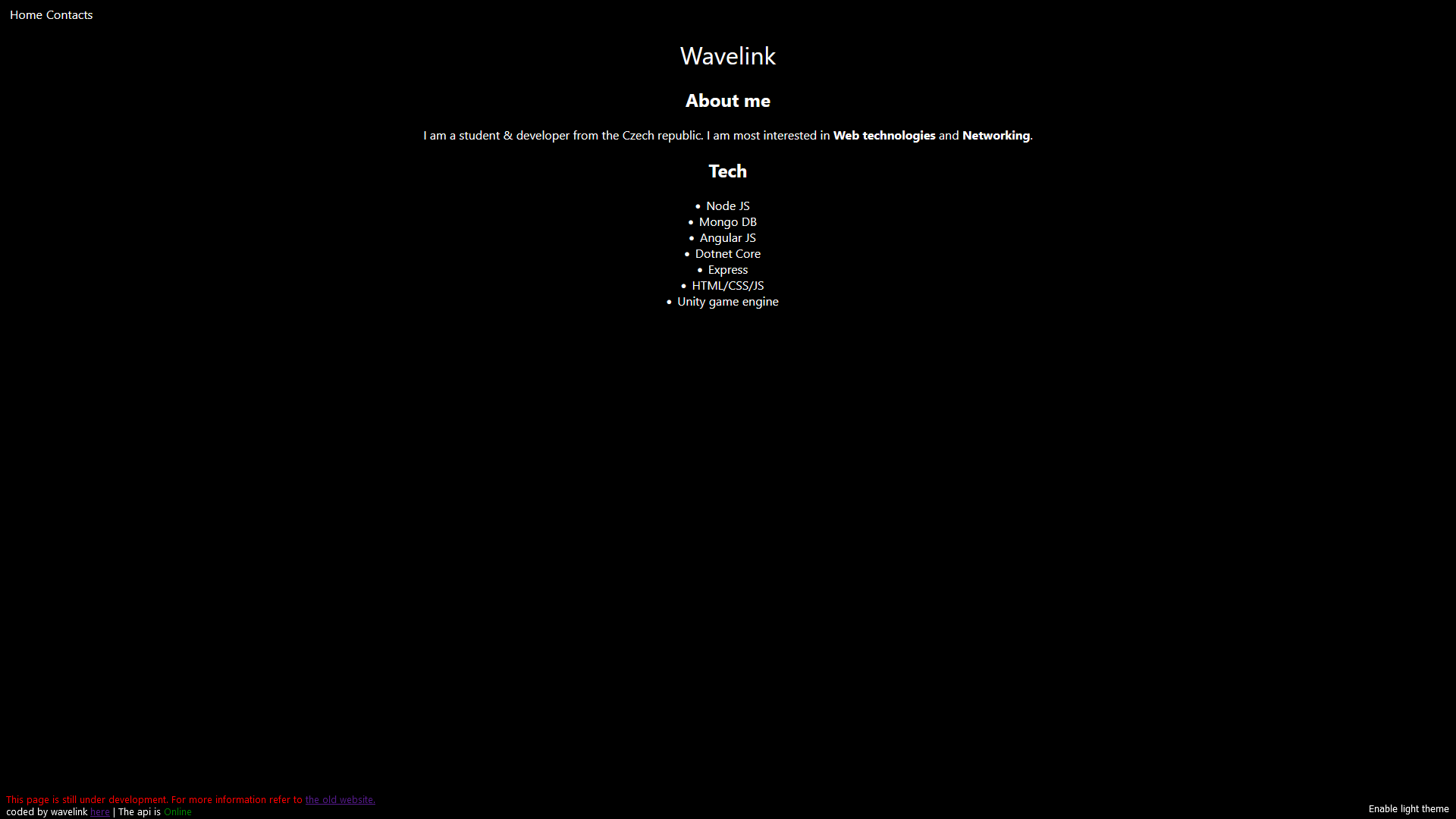 GitHub - WaveLinkdev/wavelink.me: The repository for https://wavelink.me