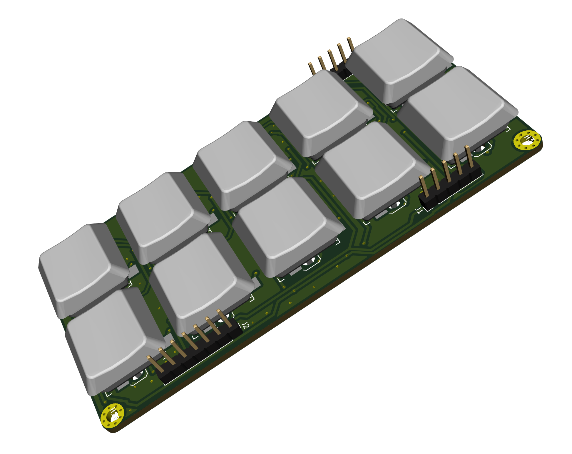 GitHub - WingTechCorner/SimpleKeyboard: Kicad design files for a small ...