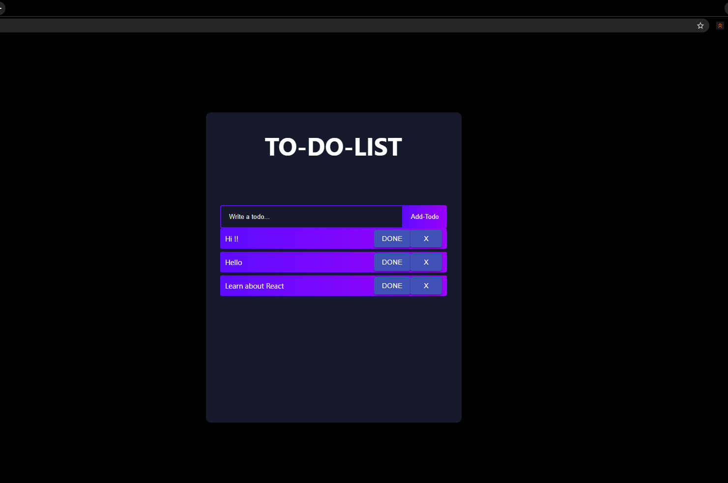 GitHub - Kritik-Kapoor/Todo-List-Frontend