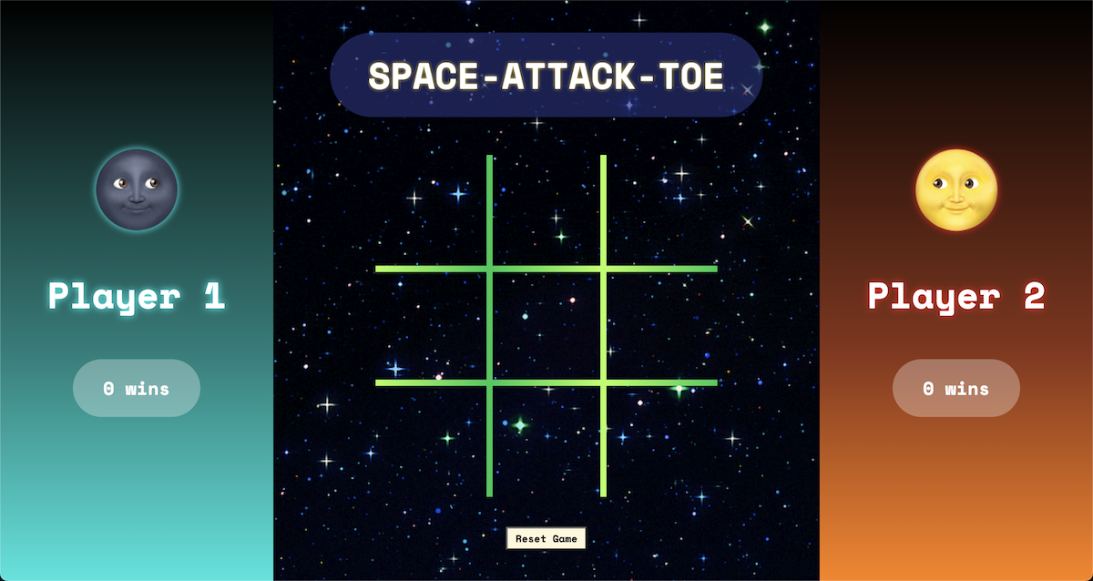 GitHub - ewang0/tic-tac-toe: A space-themed tic-tac-toe game built with vanilla JavaScript