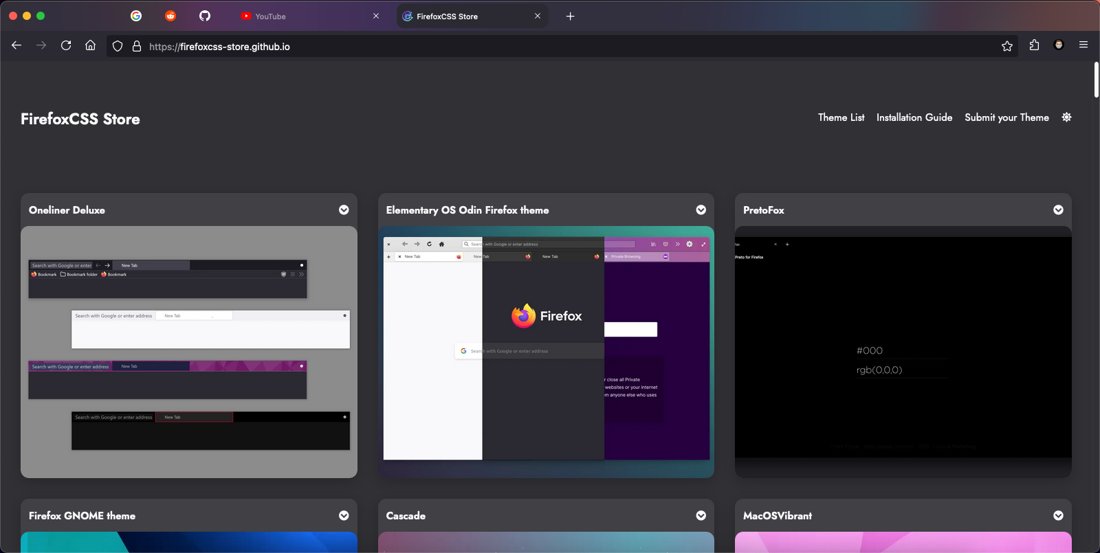 GitHub - alfaaarex/GentleFox: A Firefox theme, which features gentle curves, transparency and a ...