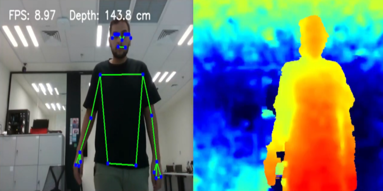 Github Razg93skeleton Tracking Using Realsense Depth Camera Pose Estimation Is The Task Of