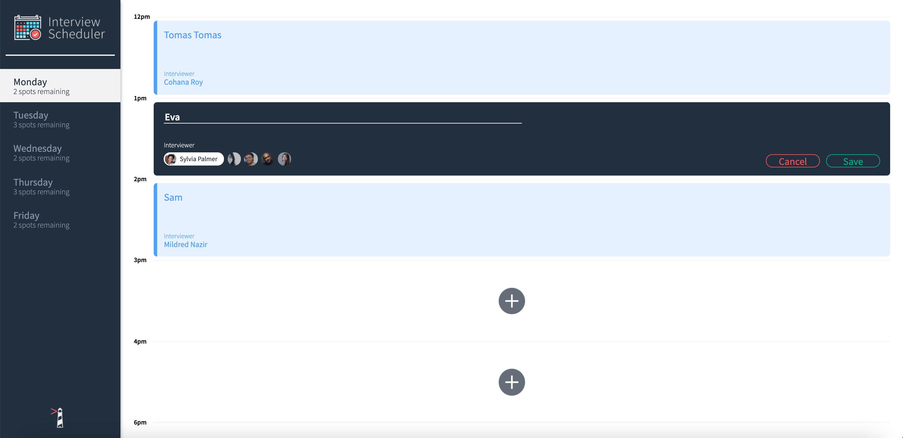 GitHub - EvaProk/scheduler