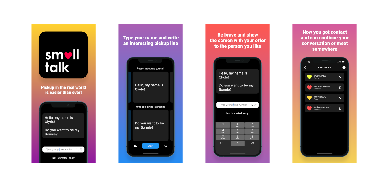 GitHub - nukeolay/small_talk
