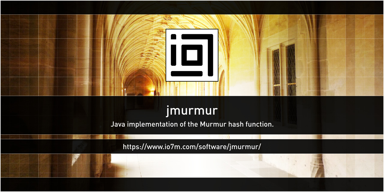 GitHub - io7m-com/jmurmur: Murmur hash function