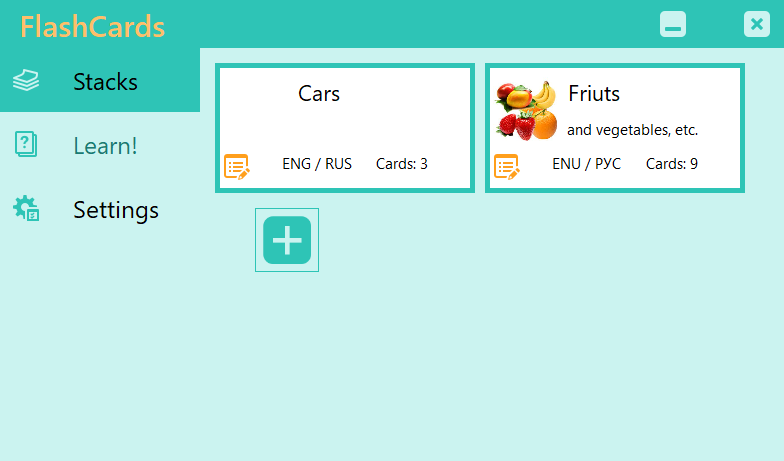 GitHub - flexits/FlashCards: A very basic application to help with ...