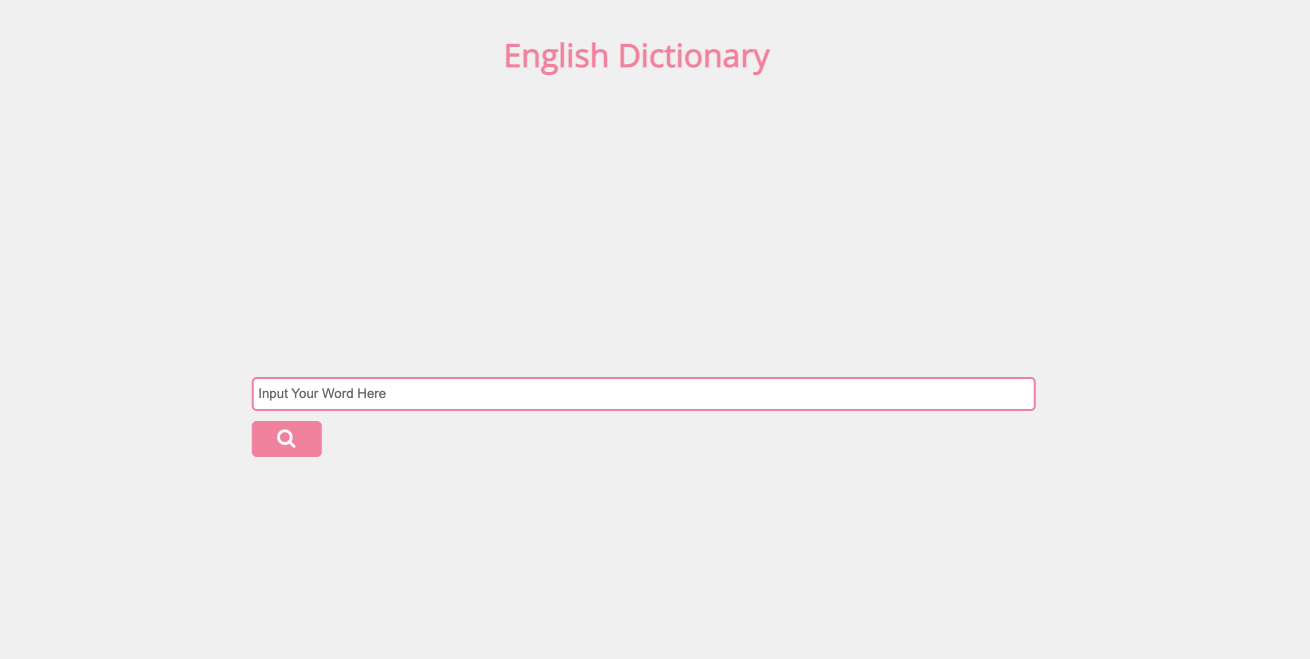 GitHub - alineralncs/EnglishDictionary: EnglishDictionary