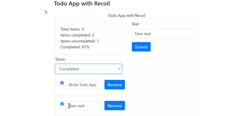 GitHub - sxidsvit/recoil-todo-app: Todo App with Recoil
