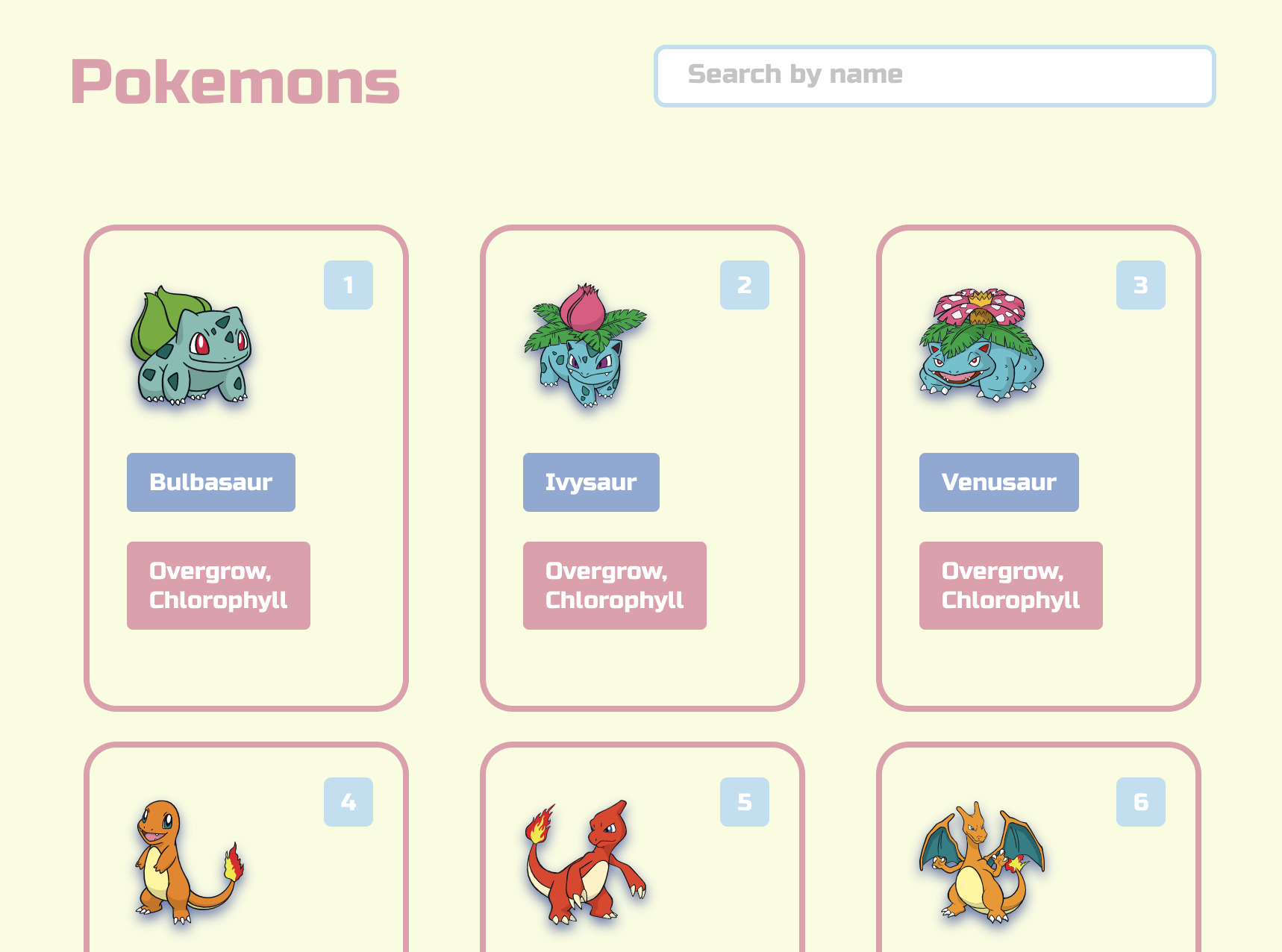 GitHub - alekseevaiana/pokemons: Cards collection