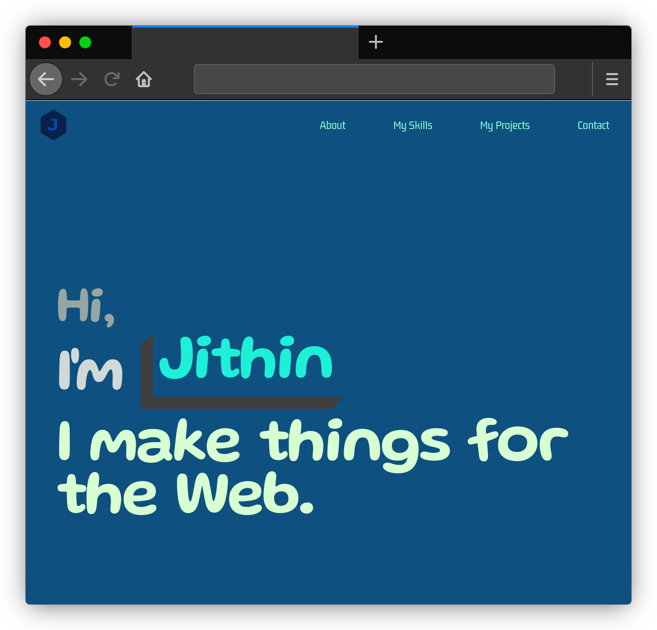 GitHub - mrjithin/my-portfolio: ⚡My Portfolio⚡