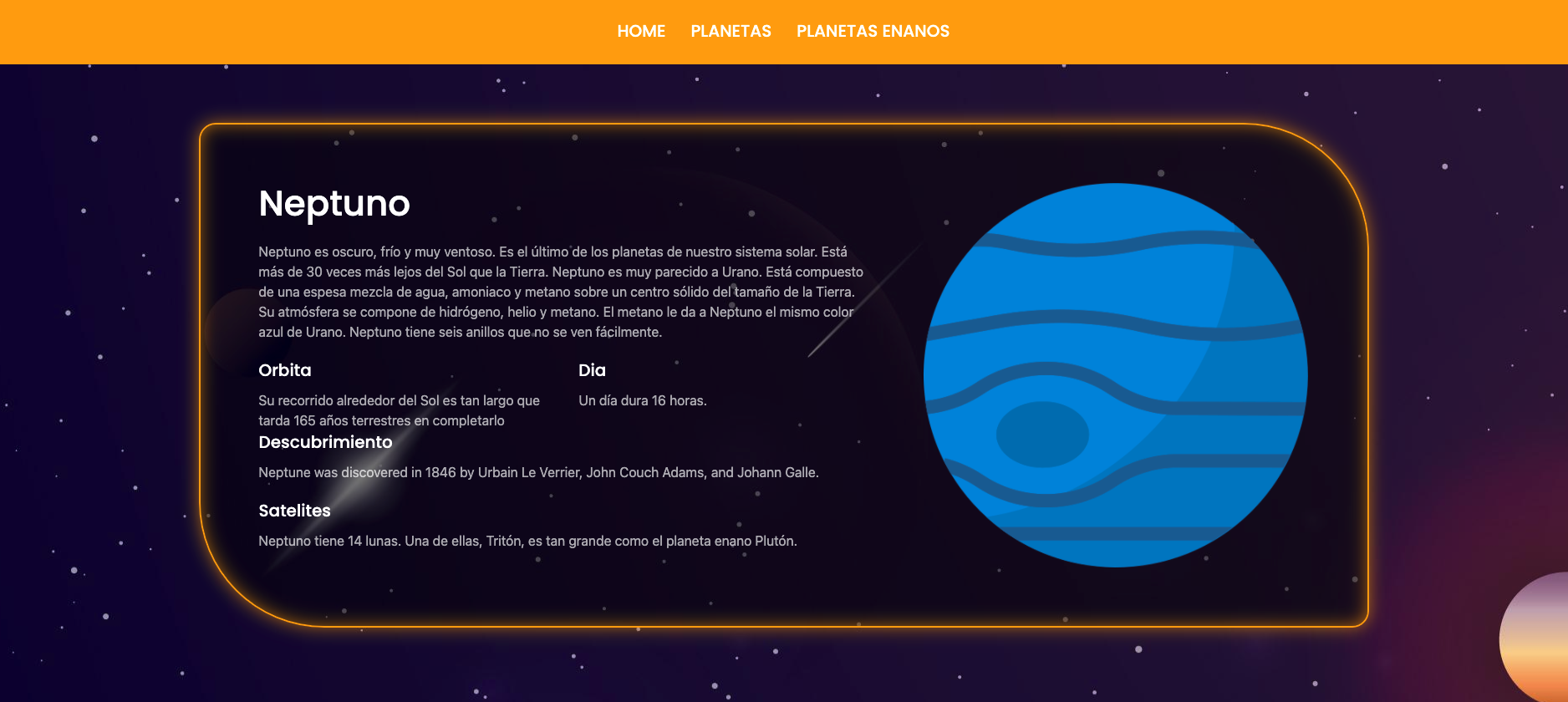 GitHub - TomasSampayo/SolarSystem: Solar system web app