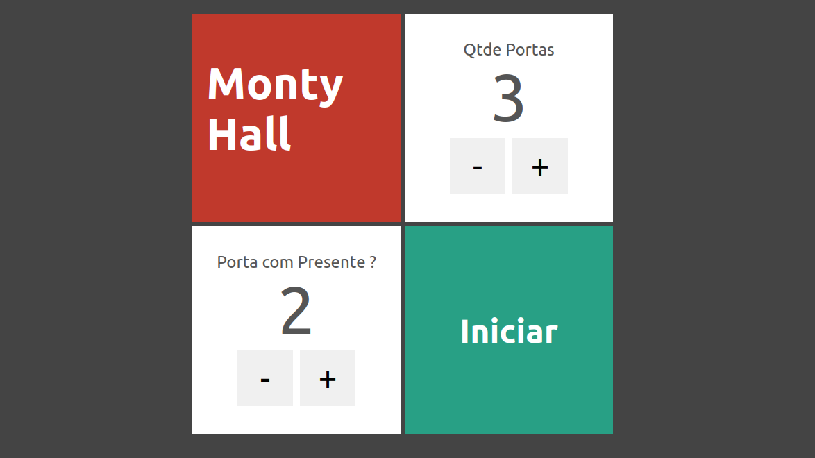 GitHub - viniciuscgp/montyhall: Simulação do Monty Hall em React + Next