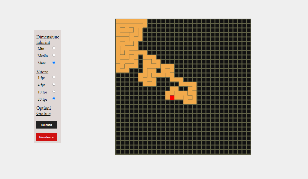 GitHub - StroeAndrei/JS-MazeGenerator