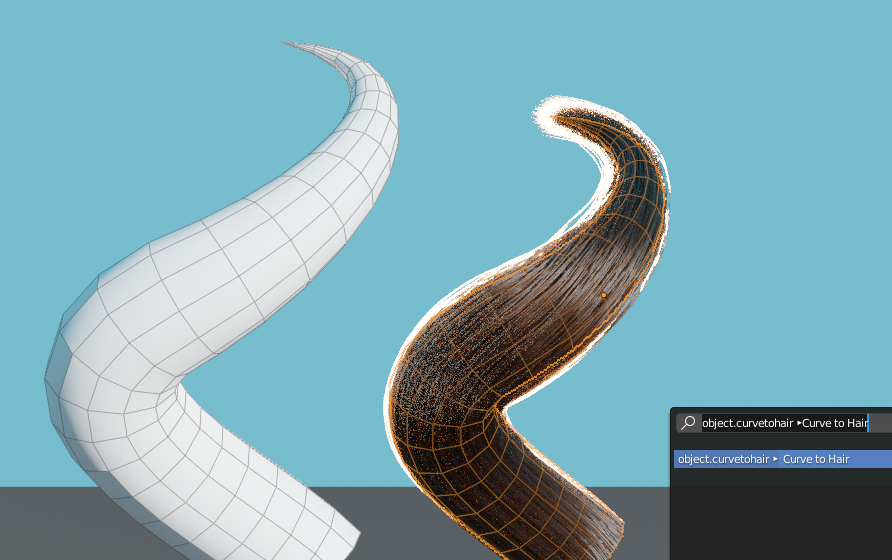 GitHub - cellomonster/Blender-Curve-to-Hair: Blender macro to create ...
