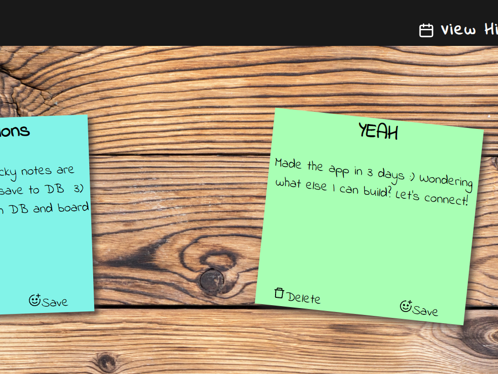 GitHub - wwren/Sticky-Notes