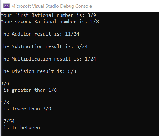 GitHub - IT-Grace/Rational-Numbers: A class of rational numbers