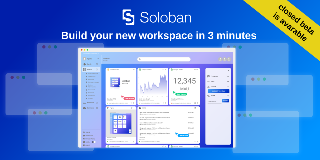 GitHub - apolloinc-dev/soloban: Soloban | Build your dashboard within 3 ...