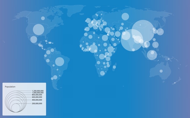 GitHub - Zhenmao/bubble-map