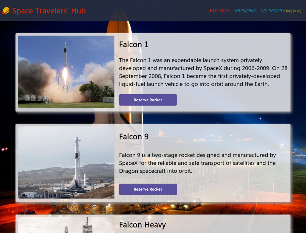 GitHub - benwmx/Space-Travelers-Hub: A web application that allows ...